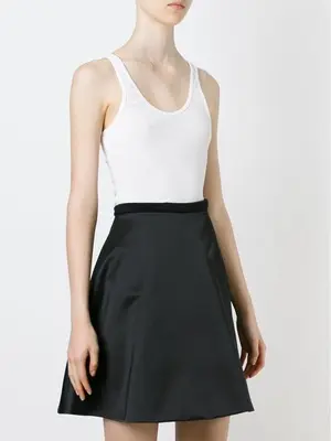 JAMES PERSE Ribbed U-neck Tank Top