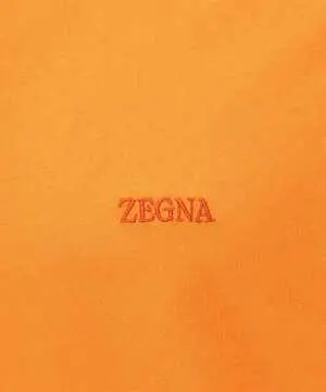 Zegna Short-sleeved T-shirt - Orange