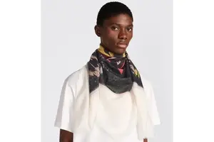 Dior Stole With Asterodior Motif