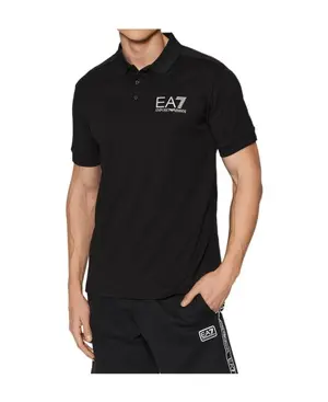 EA7 Logo Short-sleeved Polo Shirt