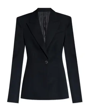 Attico The Glen Blazer - Black