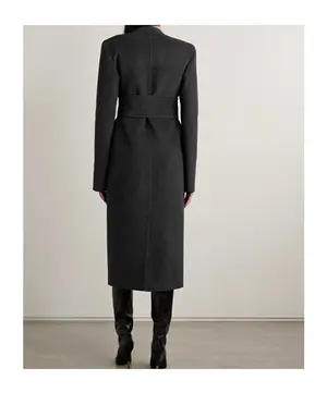 Khaite Jelson Belted Coat - Grey
