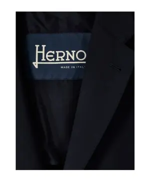 Herno Single-breasted Blazer - Blue