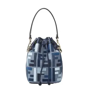 Fendi Embroidered Bucket Bags