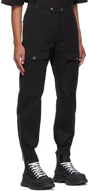 Alexander McQueen Straight Leg Cargo Pants