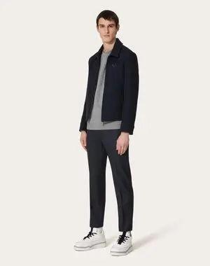 Valentino Garavani Zip-up Jacket With V-detail