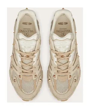 Valentino Garavani Ms-2960 Lace-up Sneakers - Nude