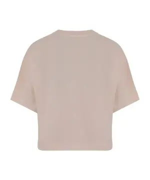 AUTRY Tonal Logo Boxy T-shirt - Nude