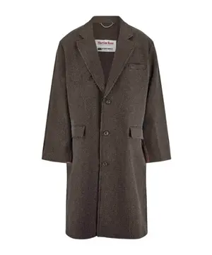 Martine Rose Two-toned Single-breasted Coat