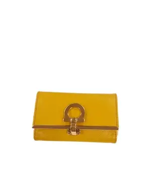 FERRAGAMO Rectangular Wallet - Yellow