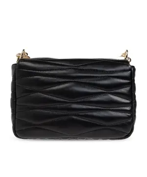 Furla 1927 Quilted Small Shoulder Bag - Nude