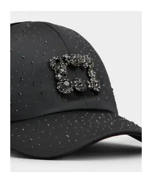 ROGER VIVIER Efflorescence Cap - Black