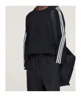 Y3 Long-sleeved 3-striped T-shirt