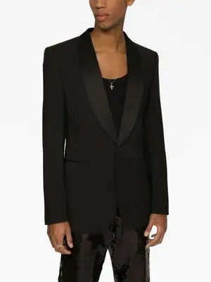 Dolce & Gabbana Sicilia-fit Tuxedo Jacket - Black