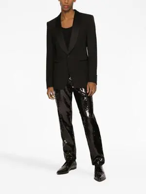 Dolce & Gabbana Sicilia-fit Tuxedo Jacket - Black