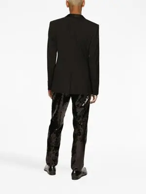 Dolce & Gabbana Sicilia-fit Tuxedo Jacket - Black