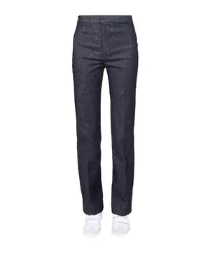 Max Mara Tailored Belt-loop Slacks With Multiple Pockets