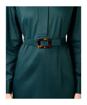 ROGER VIVIER Belle Vivier Suede Belt