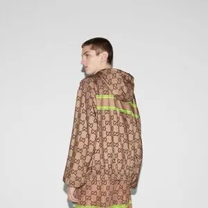 Gucci Monogrammed Zip-up Jacket - Nude
