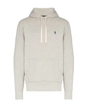 Polo Ralph Lauren Logo Fleece Hoodie - Gray