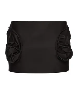 Magda Butrym Rose Hip Mini Skirt