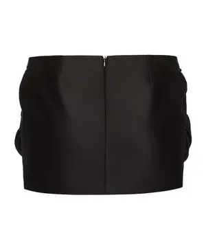 Magda Butrym Rose Hip Mini Skirt