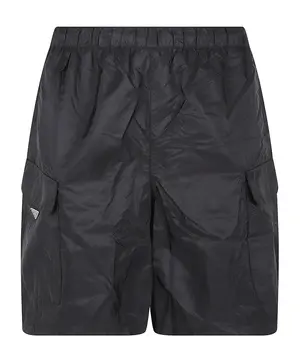 Prada Re-nylon Cargo Swim Trunks - Black
