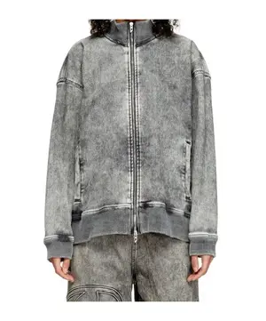 DIESEL® D-carly-s Track Denim Zip-up Jacket