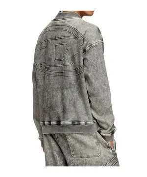 DIESEL® D-carly-s Track Denim Zip-up Jacket