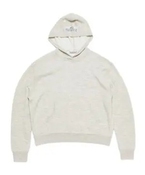 Acne Studios Logo Hoodie - Light Gray Mixed Colors