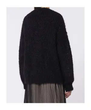Max Mara Textured V-neck Cardigan