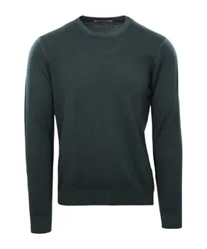 GRAN SASSO Long Sleeve Crewneck Jumper - Green