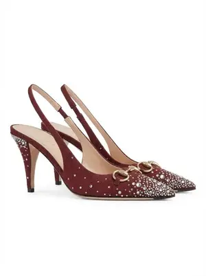 Gucci Embellished Pumps