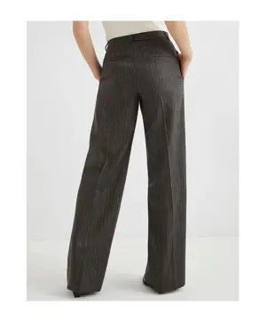 Marella Straight-fit Pure Wool Trousers