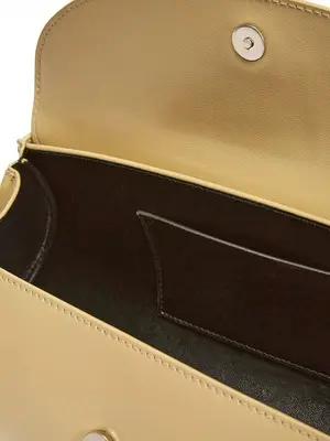 JIL SANDER Small Cannolo Shoulder Bag - Almond