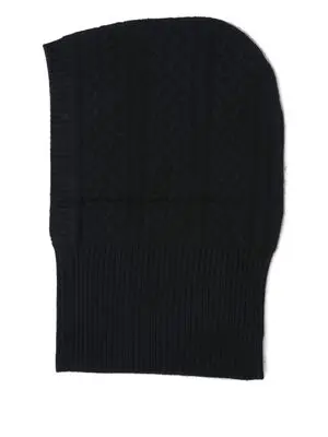 Max Mara Ribbed Knit Balaclava