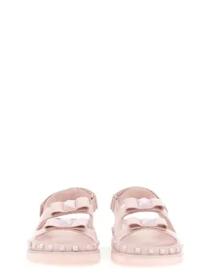 Ash Logo Embellished Flat Sandals