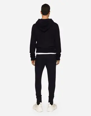 Dolce & Gabbana Dolce Gabbana Knitted Jogging Pants - Black