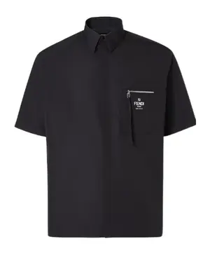 Fendi Cotton Shirt - Black