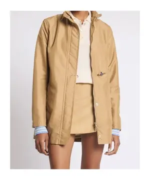 FAY Hook Waist Water-repellent Jacket - Nude