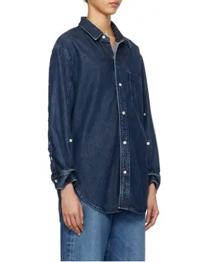 Citizens Of Humanity Kayla Denim Button-up Shirt - Black