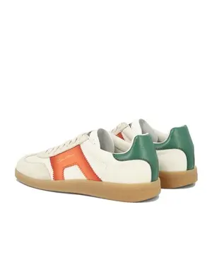 Santoni Colourblock Lace-up Sneakers