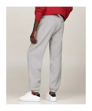 Tommy Hilfiger Cuffed Leg Fleece Joggers - Medium Heather Grey