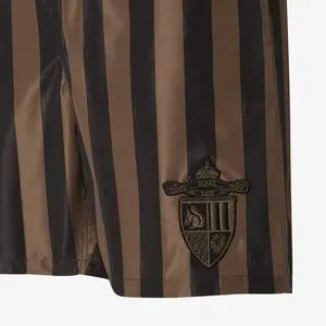 Fendi Striped Drawstring Swim Shorts