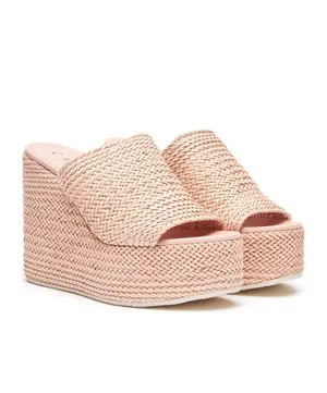 Casadei Twiga Wedge Slip-on Mules