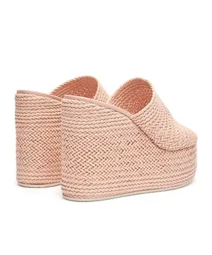Casadei Twiga Wedge Slip-on Mules