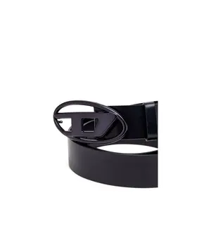 DIESEL® B-1dr Oval-d Buckle Belt - Dark Blue