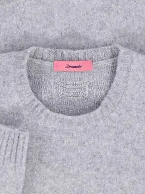 DRUMOHR Lambswool Crew-neck Sweater - Grey