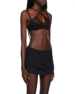Attico The Amos Cropped Tank Top