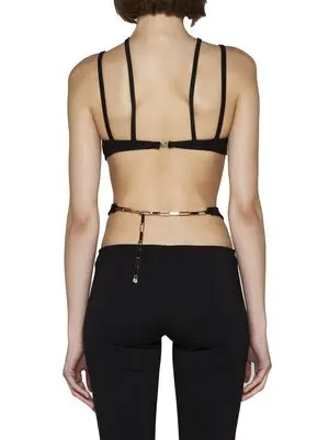 Attico The Amos Cropped Tank Top